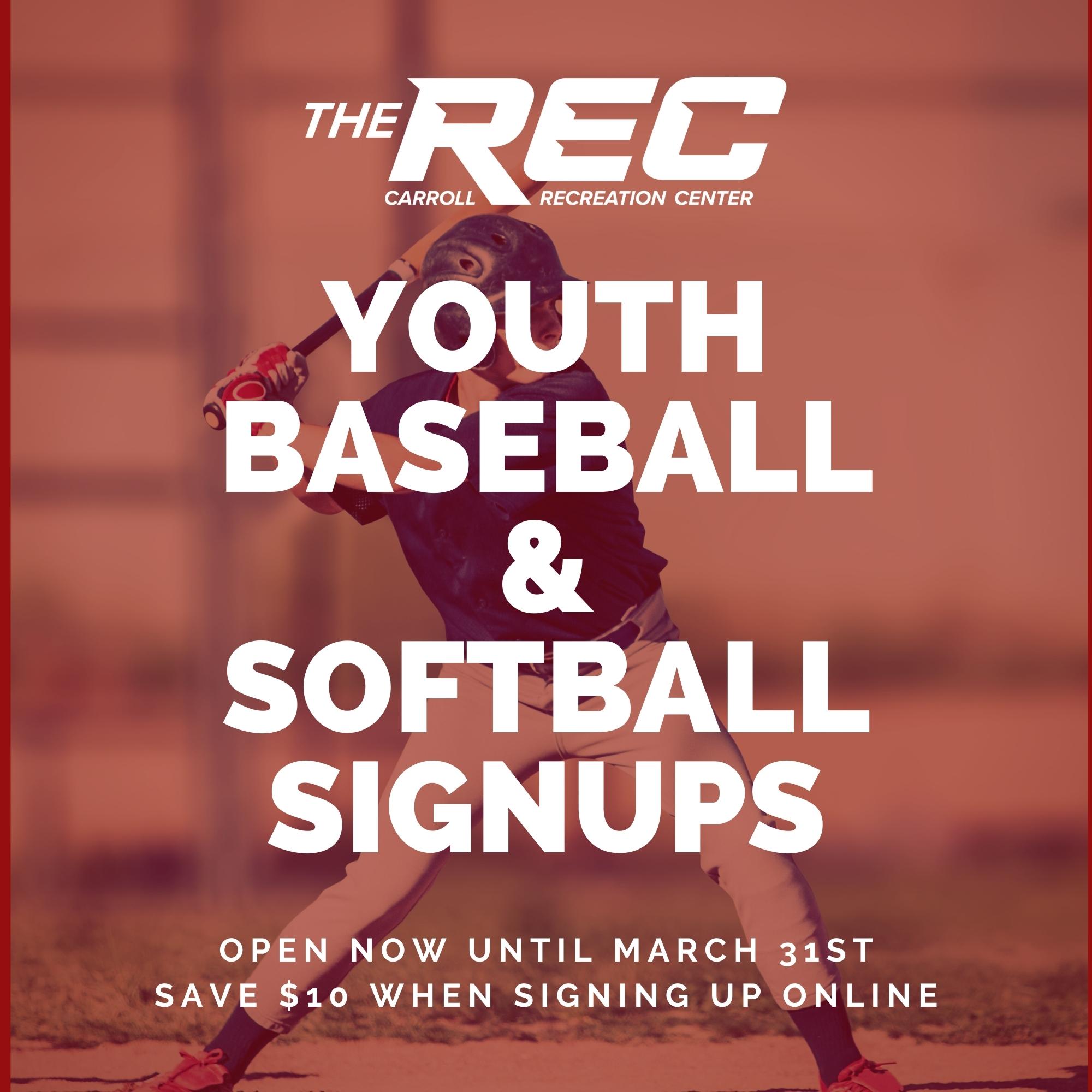 Summer League Signups - City Of Carroll, Iowa | Official Website | City ...
