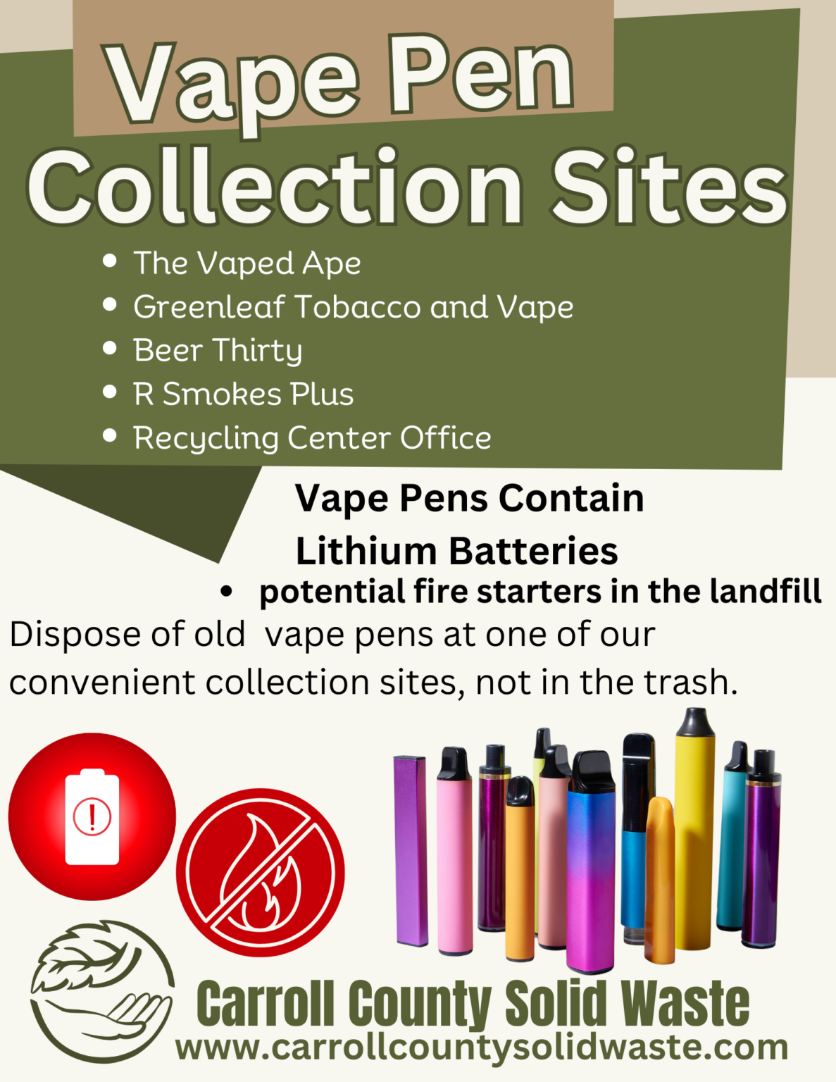 Trash & Recycling - City Of Carroll, Iowa | Official Website | City Of ...